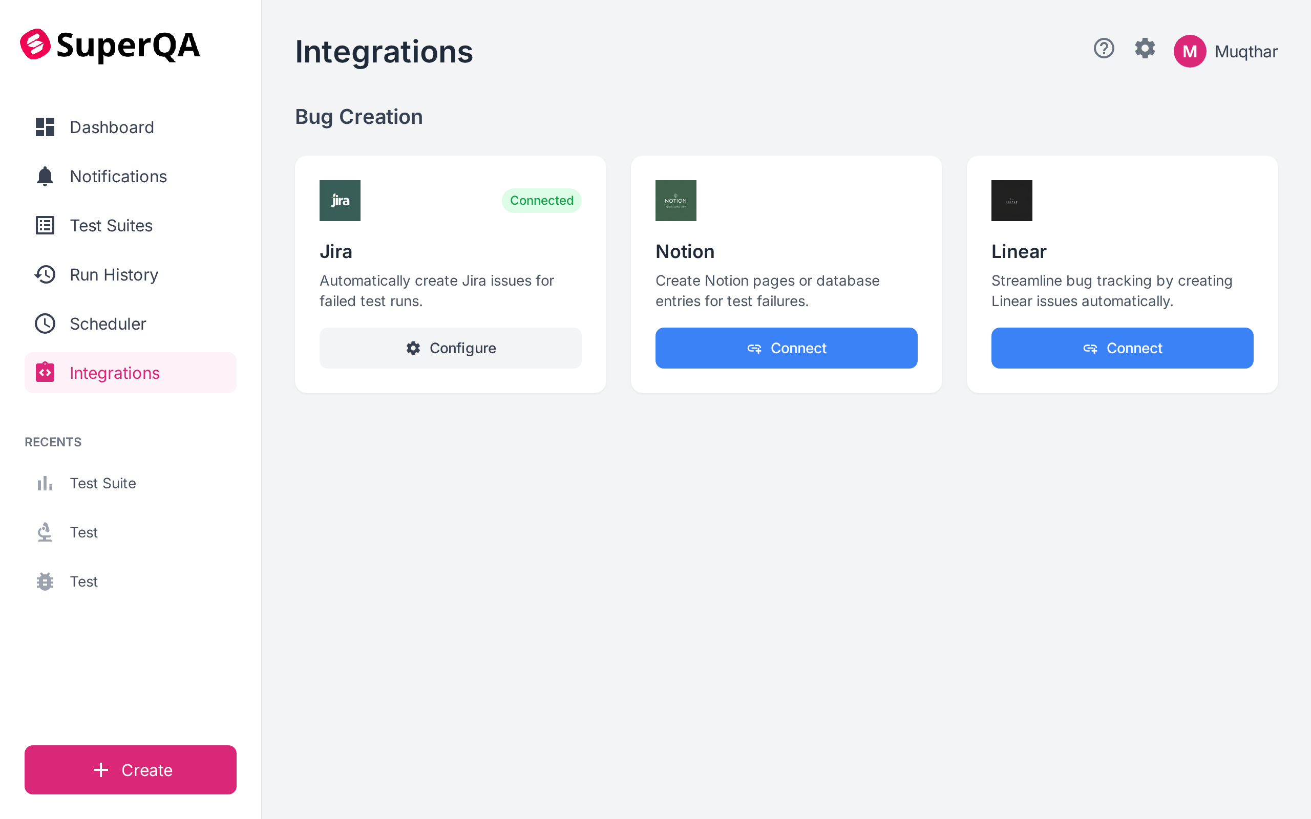 Superqa Your Ai Qa Agent Ai Powered Test Automation Platform Intelligent Qa Testing
